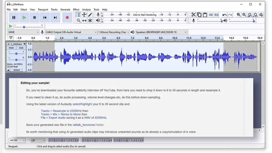 How To Clone And Add A Custom Ai Voice To Alltalk Tts Quick Tutorial Tech Tactician