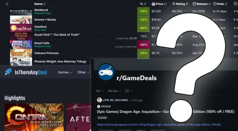 My Top 11 Sites for Best Steam Game Deals - Tech Tactician